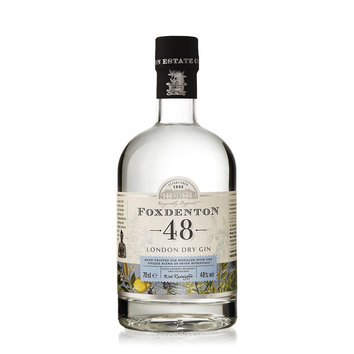 Foxdenton 48 Gin 70cl | Virgin Atlantic Duty Free Shopping