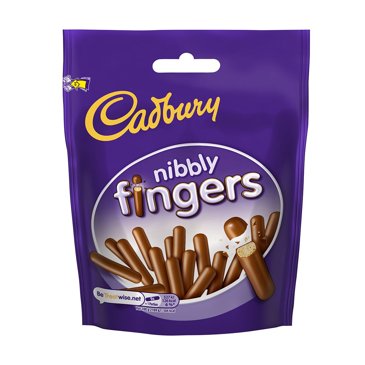 Cadbury Fingers Share Bag 125g | Virgin Atlantic Duty Free Shopping