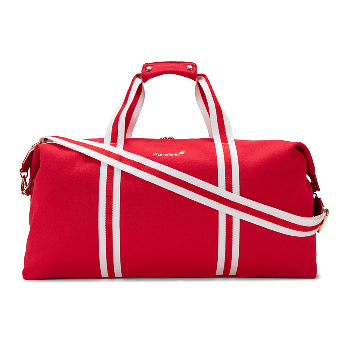 VA x Fenella Smith Red Weekender Bag | Virgin Atlantic Duty Free Shopping